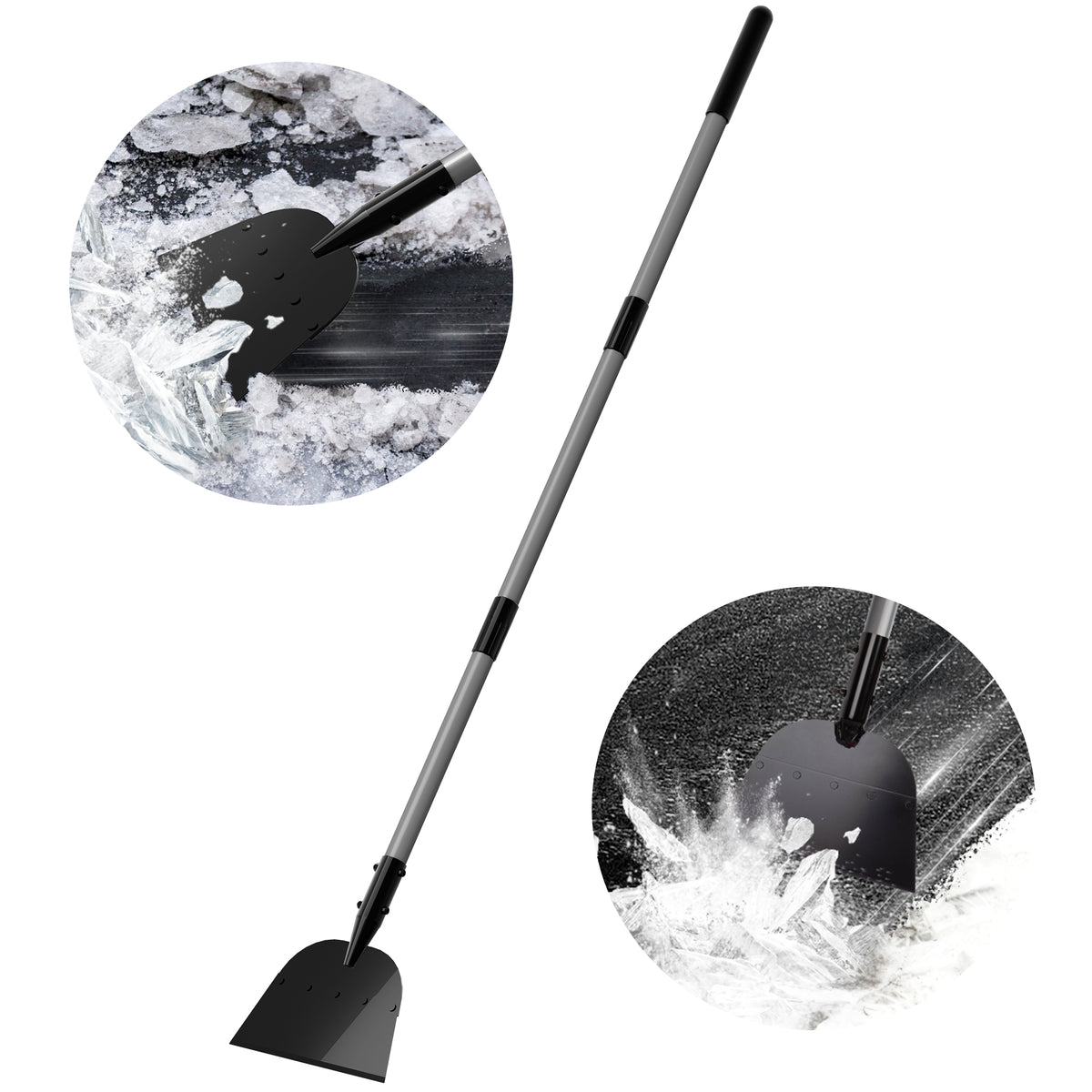 Walensee Flat Shovel, Ice Removal Tool for Road Outdoor Garden Cleanin ...